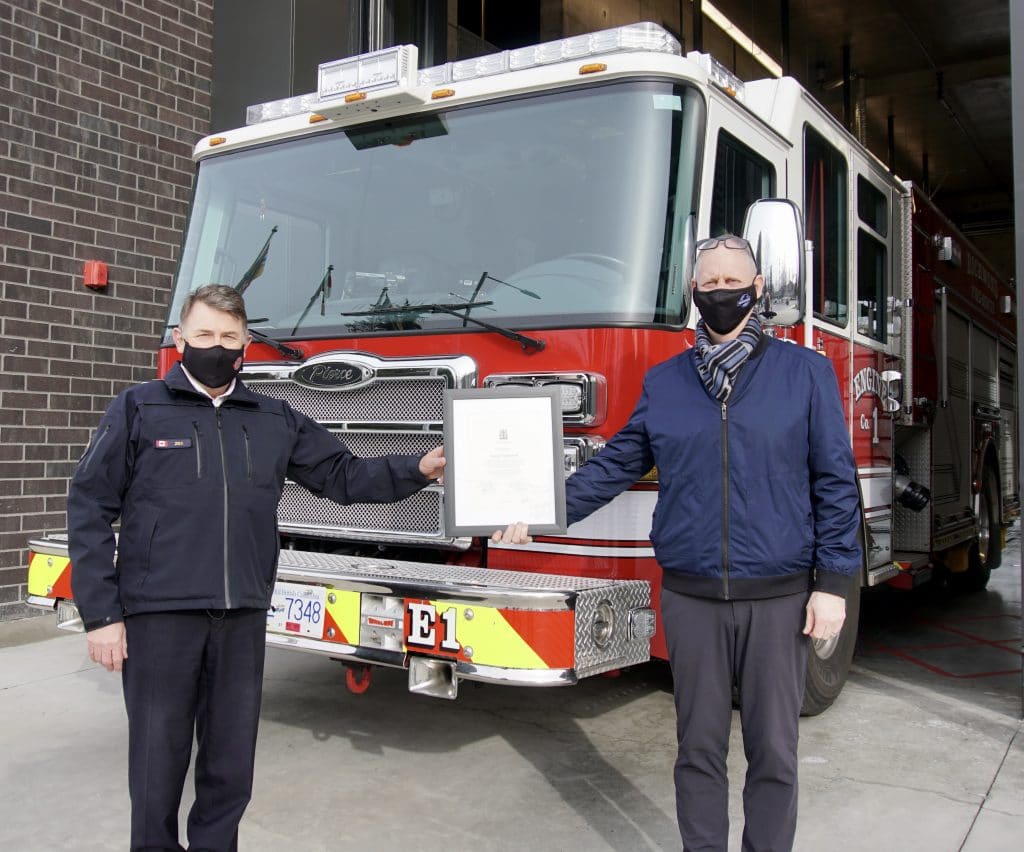 Richmond Rescuer Receives Award - Richmond Fire-Rescue
