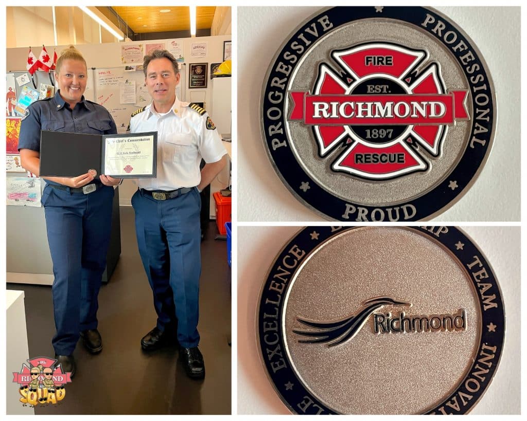 The Squad wins another award. - Richmond Fire-Rescue