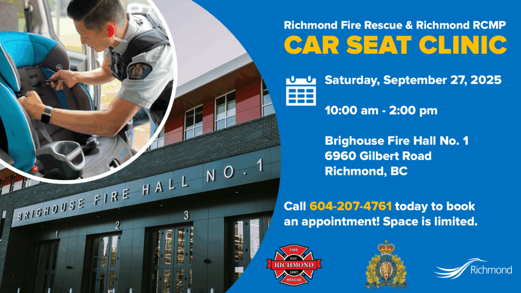 RCMP Car Seat Clinic - Richmond Fire-Rescue